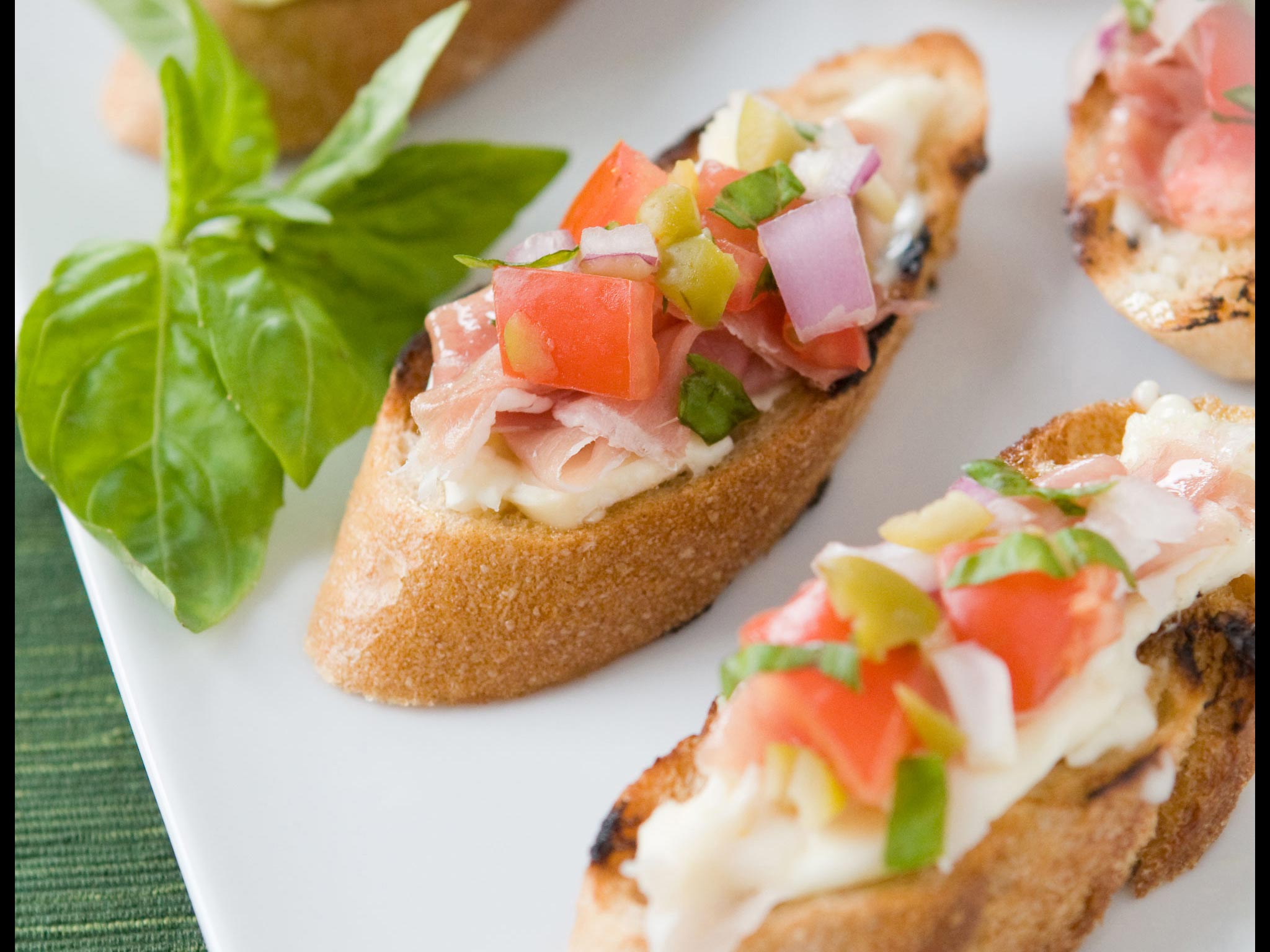 Recipe: Robiola and Prosciutto Bruschetta | Whole Foods Market