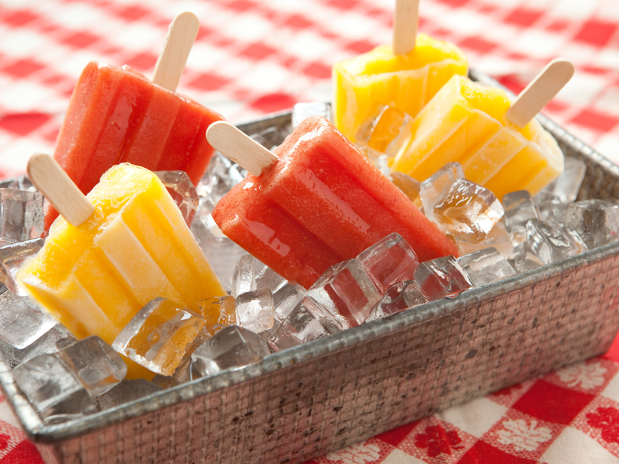 Recipe: Strawberry-Orange Pops | Whole Foods Market