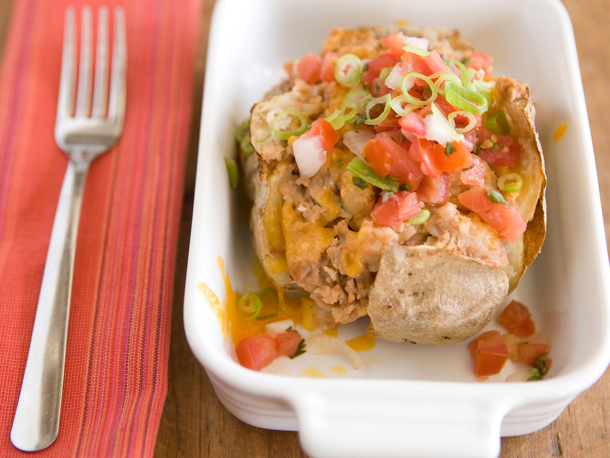 Recipe: Twice-Baked Tex-Mex Potato | Whole Foods Market