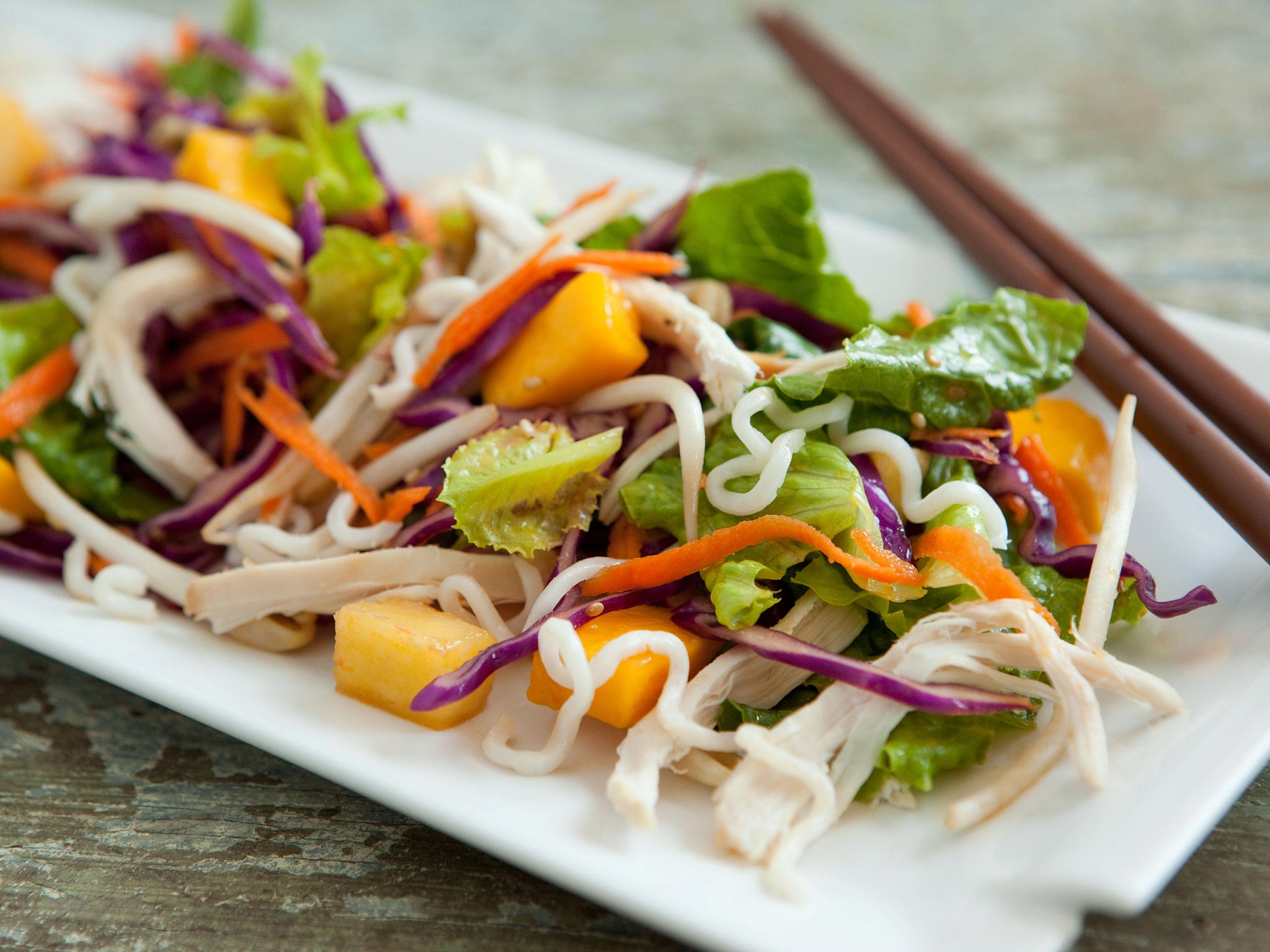 Recipe: Firecracker Chicken Salad with Pineapple and Mango | Whole ...