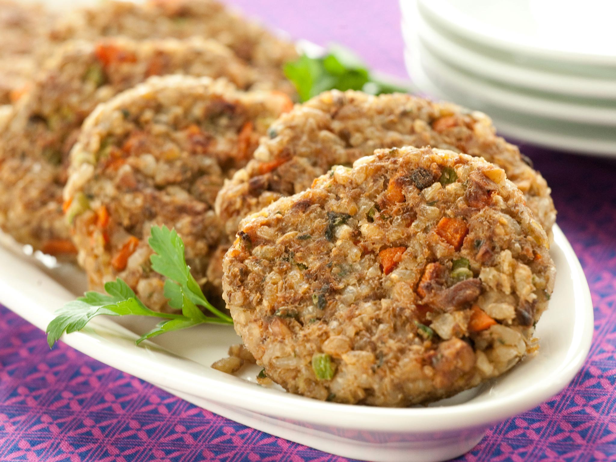 Recipe: Lentil Walnut Burgers | Whole Foods Market