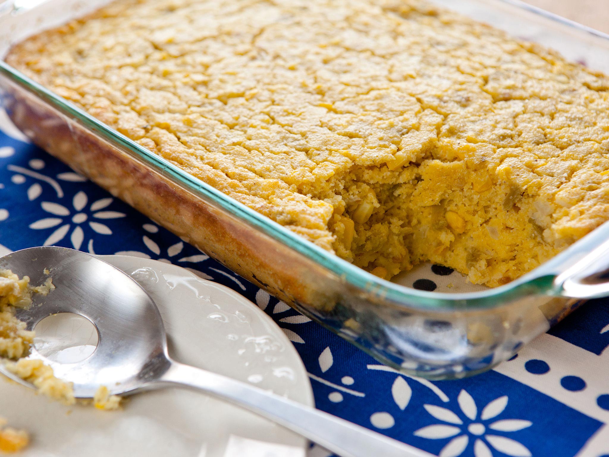 Recipe: Green Chile Corn Pudding | Whole Foods Market