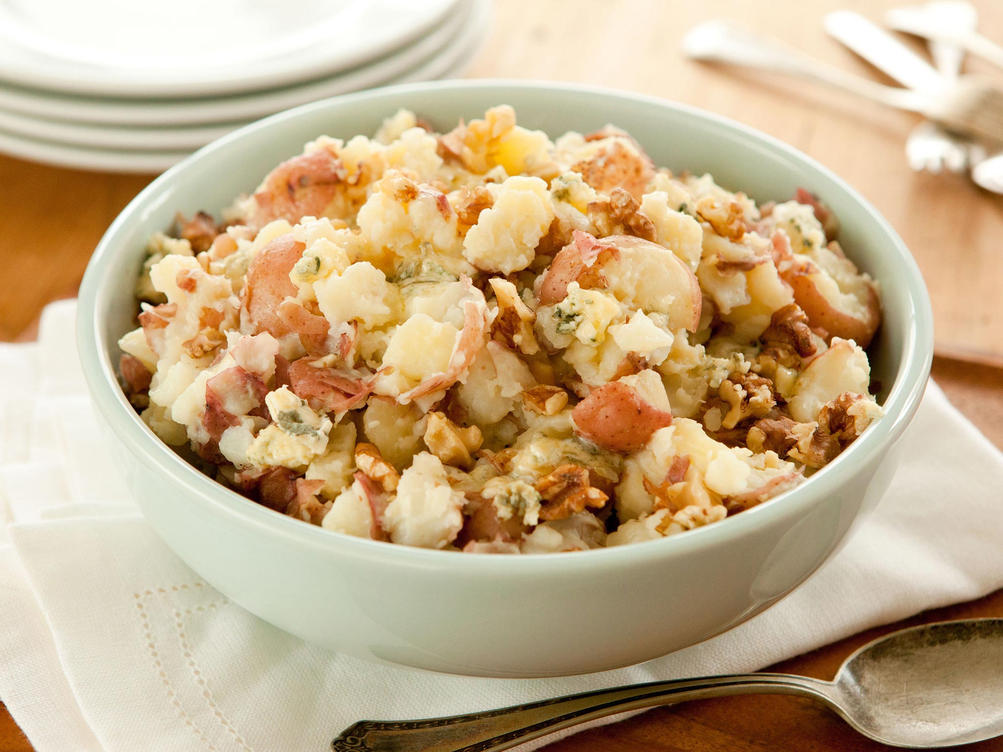 Recipe: Smashed Potatoes with Stilton | Whole Foods Market