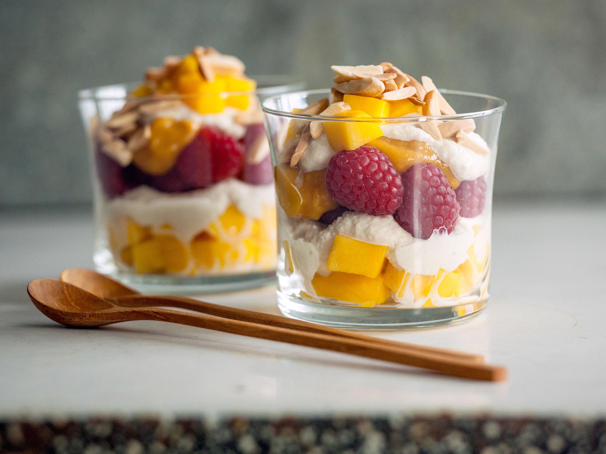 Recipe: Mango, Raspberry and Cashew Cream Parfaits | Whole Foods Market