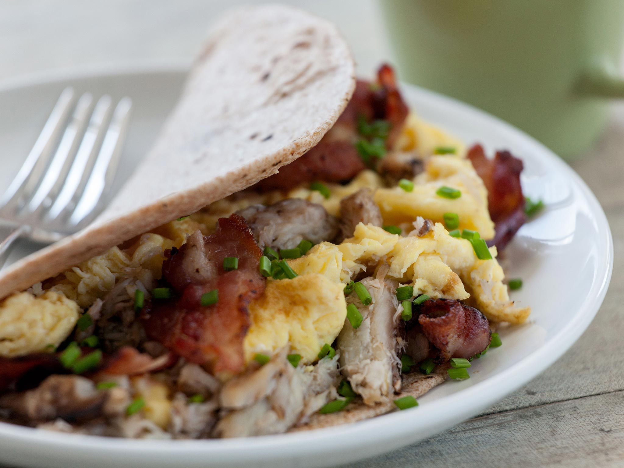 Recipe: Crab and Bacon Breakfast Tacos | Whole Foods Market