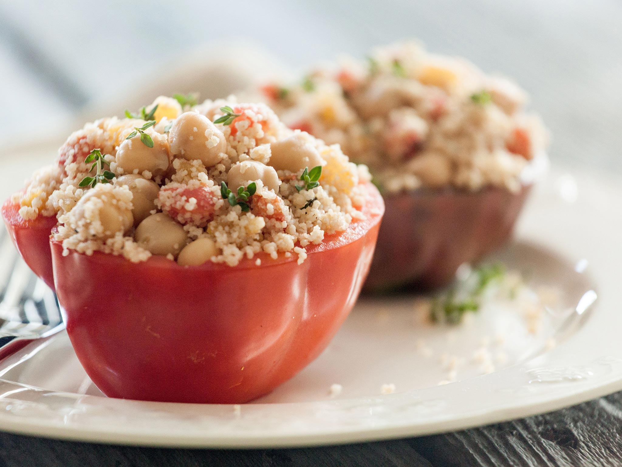 Recipe: Couscous-Filled Heirloom Tomatoes | Whole Foods Market