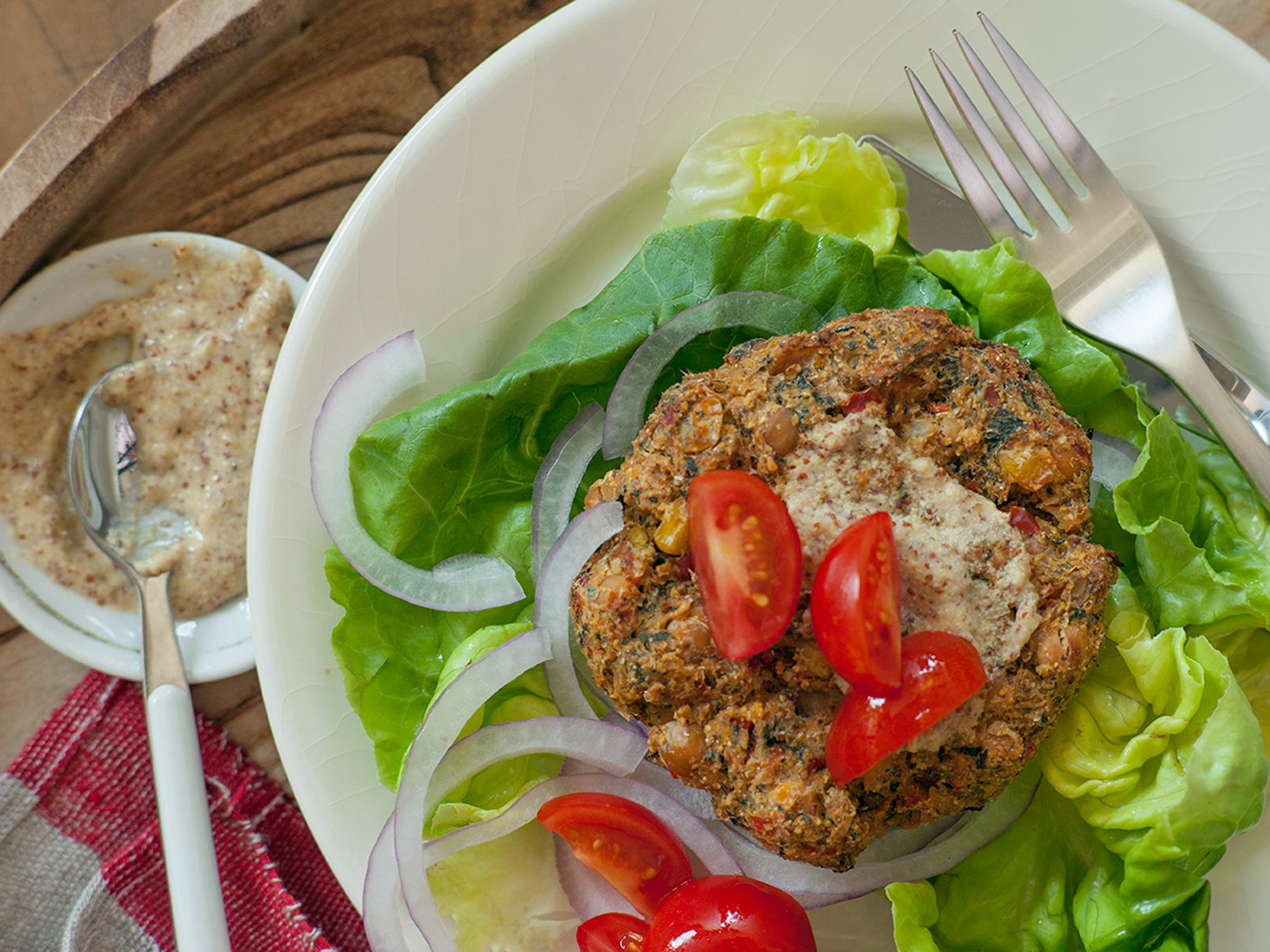 Recipe: Garden Veggie Burger | Whole Foods Market