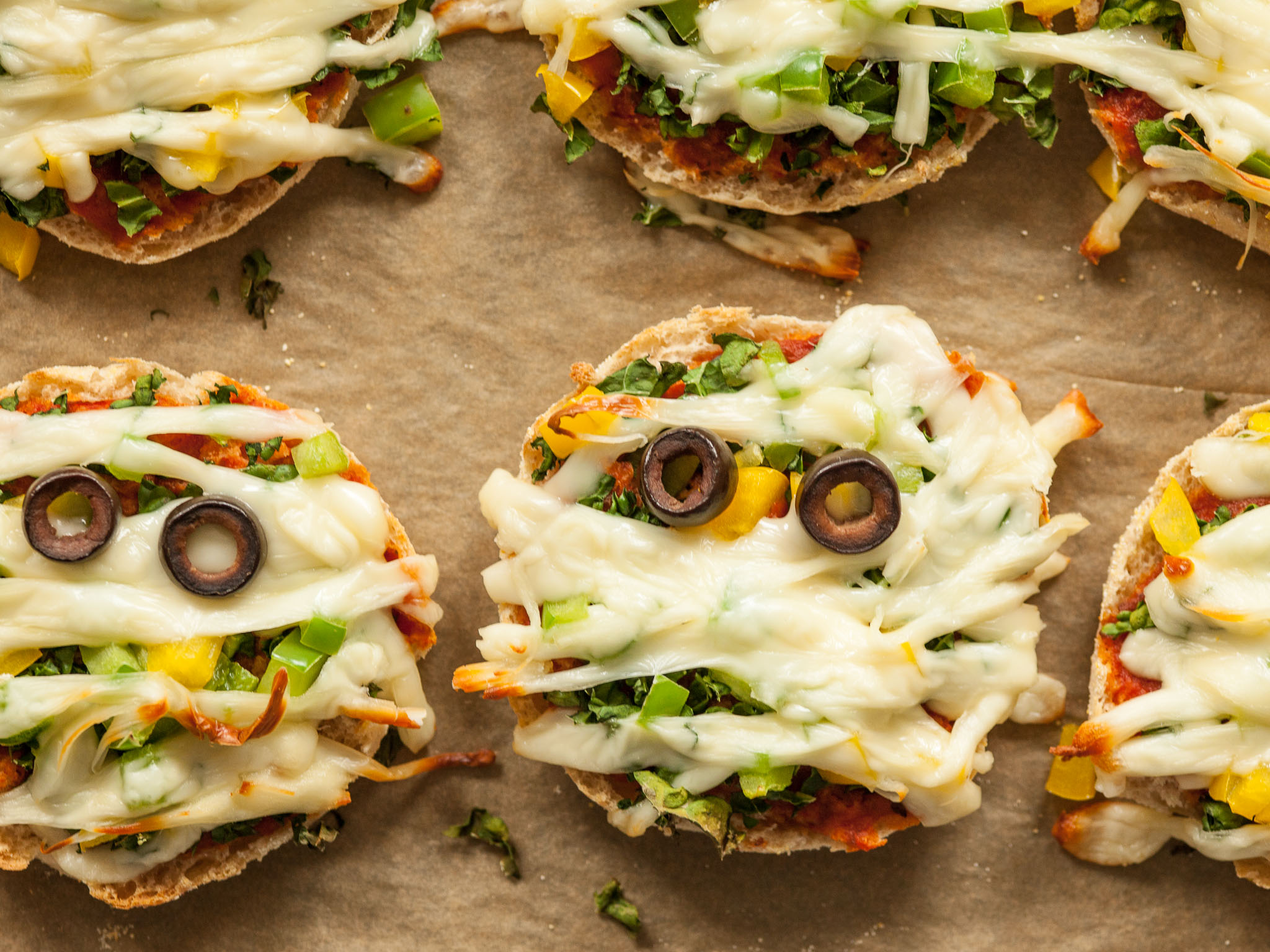 Recipe: Mini Mummy Pizzas | Whole Foods Market