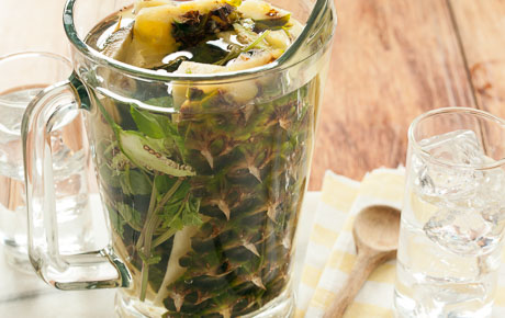 Recipe: Pineapple-Chile Water with Mint | Whole Foods Market