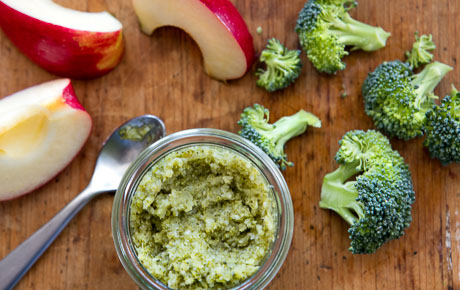 Recipe: Broccoli and Apple Purée | Whole Foods Market