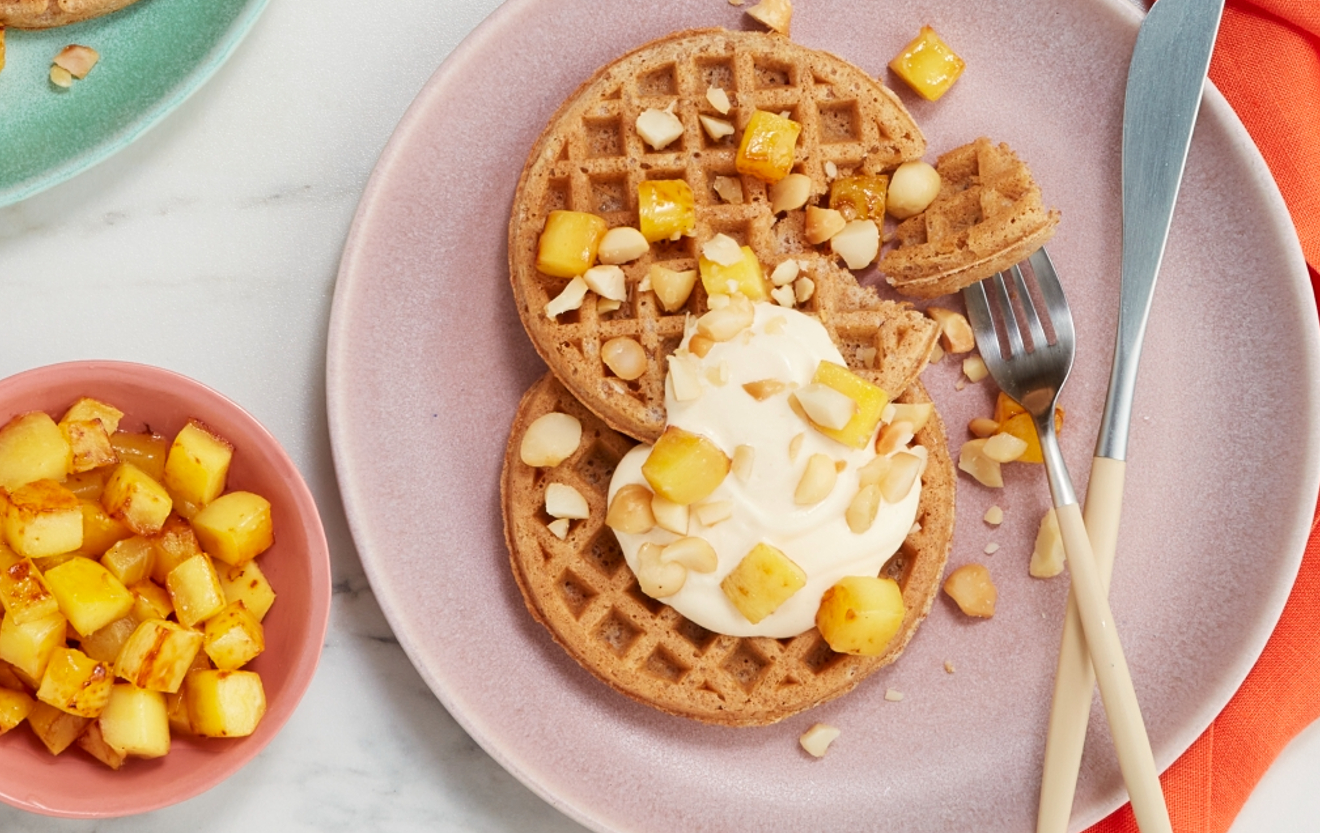 Recipe: Tropical Mango Waffles | Whole Foods Market